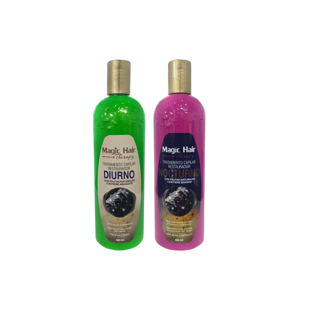 Tratamientos Capilares Nocturno y Diurno – Selom Cosmetics